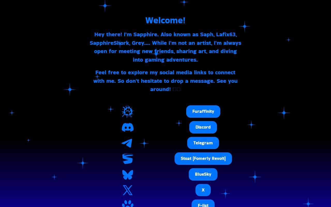 Welcome! [sapphireshork.carrd.co]